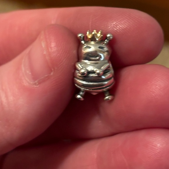 Pandora | Jewelry | Pandora Queen Bee Charm With Gold Crown | Poshmark